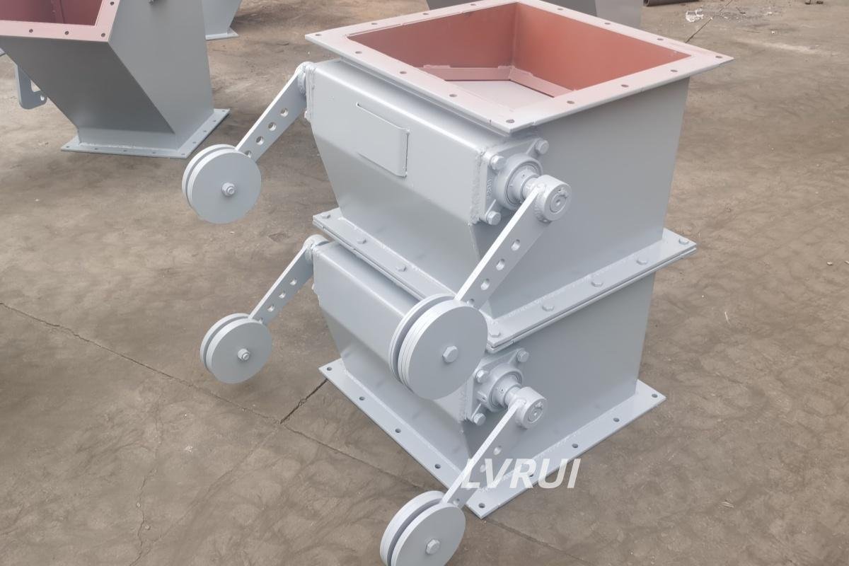 Double Flap Valve for Bulk Material Handling | LVRUI