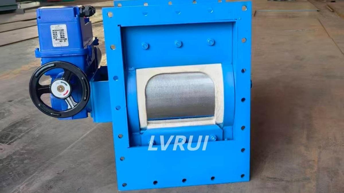 Flow Control Gates Used in Air Slide Conveyor Systems - LVRUI